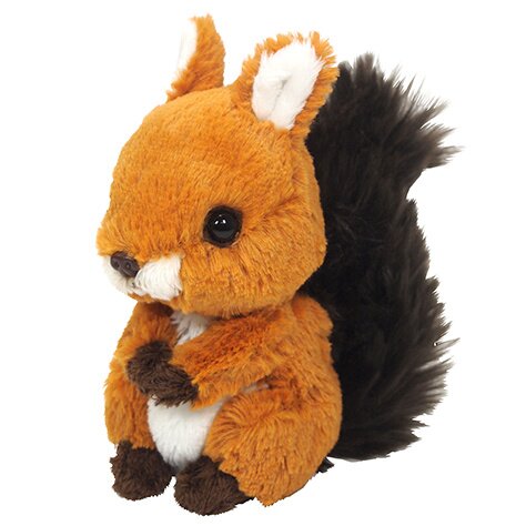Fluffies Small Squirrel Plush - Tokyo Otaku Mode (TOM)