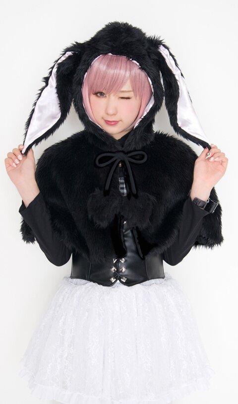 LLL Rabbit Hooded Cape (Noir Black) - Tokyo Otaku Mode (TOM)