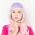 LLL Princess Wave Long Pink Sky Wig - Tokyo Otaku Mode (TOM)