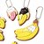 Bananya Rubber Keychains - Tokyo Otaku Mode (TOM)