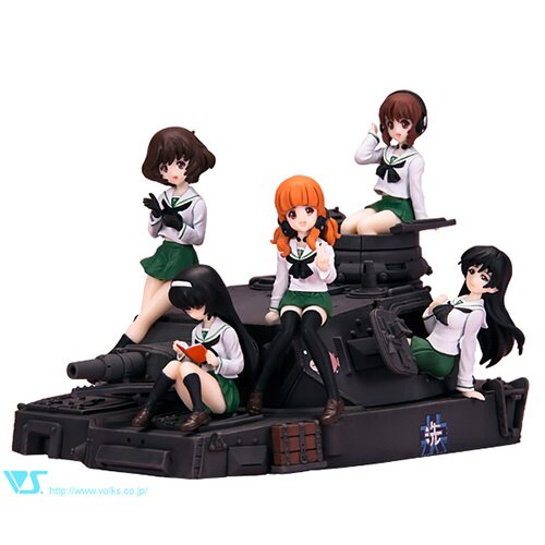 CharaGumin [Girls und Panzer] Anglerfish Team Set Garage Kit: VOLKS ...