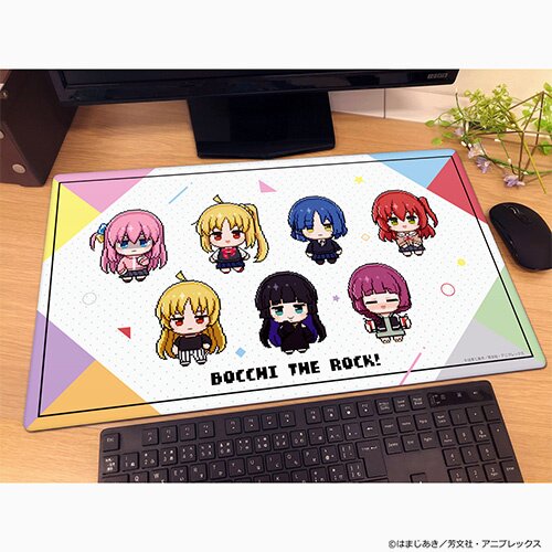 Bocchi the Rock! Rubber Mat Pixel Art - Tokyo Otaku Mode (TOM)