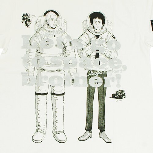 Space Brothers Exhibit Limited Edition T-Shirt (Antique White) - Tokyo ...