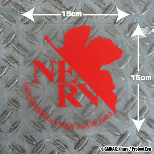 Evangelion NERV Sticker - Tokyo Otaku Mode (TOM)