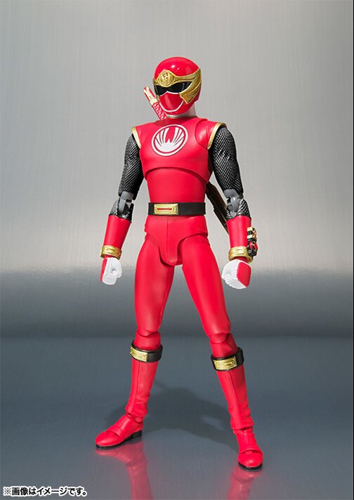 S.H.Figuarts Power Rangers Ninja Storm Red Wind Ranger: Bandai - Tokyo ...