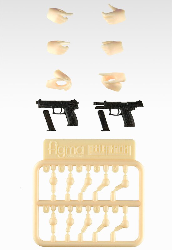 Little Armory LAOP12: figma Hands for Guns 2 - Handgun Set - Tokyo ...