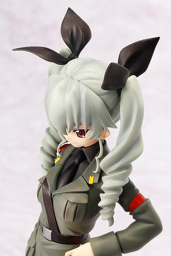 Girls und Panzer Commander Girls Collection: Anchovy Figure: Good Smile ...