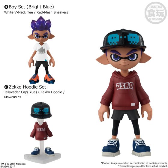 [Splatoon] 2 Gear Collection Vol. 1: Bandai - Tokyo Otaku Mode (TOM)