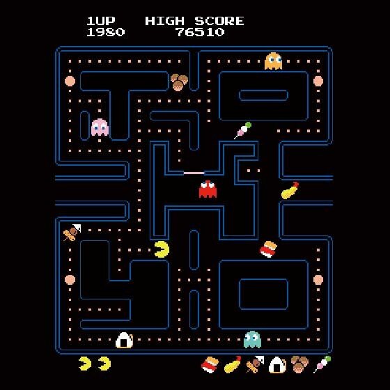 Pac-Man Game Screen T-Shirt 2016 - Tokyo Otaku Mode (TOM)