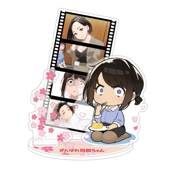 Ganbare Douki-chan Working Super Hard Chibi Douki-chan Acrylic Stand ...