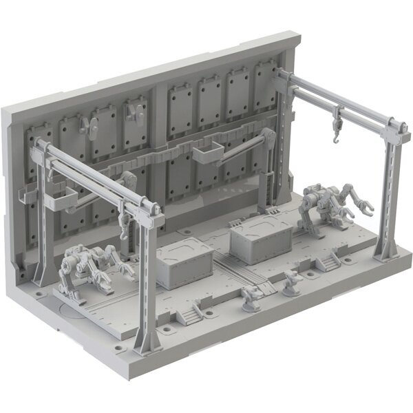 Zoids MSS MD002: Maintenance Facility-Style Diorama Base - Tokyo Otaku ...