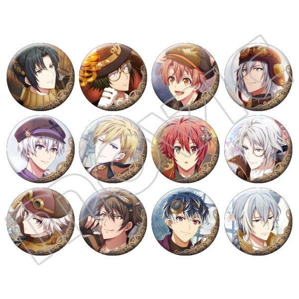 IDOLiSH 7 Mechanical Lullaby Card Ver. Character Badge Collection Box ...