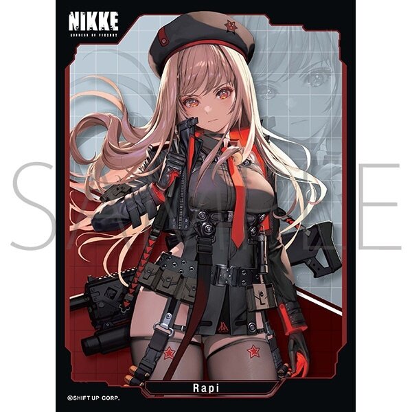 Character Sleeve Collection Matte Series Goddess of Victory: Nikke Rapi ...