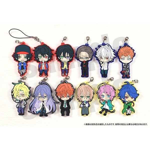 Hypnosis Mic -Division Rap Battle- Chibi Chara Rubber Strap Collection ...