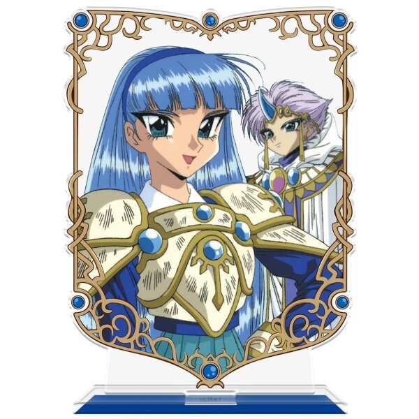 Magic Knight Rayearth Acrylic Chara Stand Umi & Clef: CLAMP - Tokyo ...