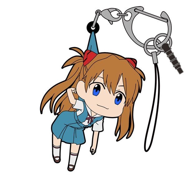 Evangelion Tsumamare Keychain Collection Asuka Shikinami Langley ...