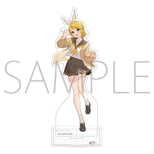 Hatsune Miku Series teffish School Uniform Acrylic Stand - Tokyo Otaku ...
