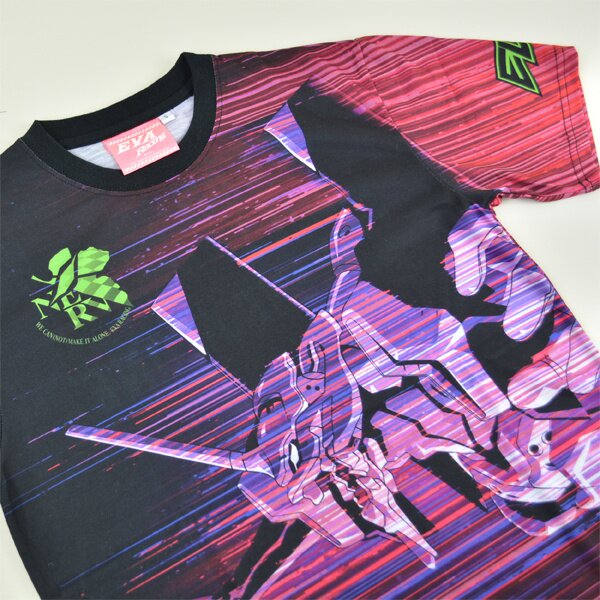 Evangelion Eva Racing 2017 Unit-01 Running Quick Drying Black T-Shirt ...