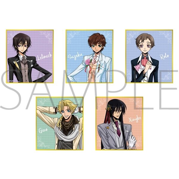 Code Geass 2021 Birthday Mini Shikishi Board Box Set - Tokyo Otaku Mode ...