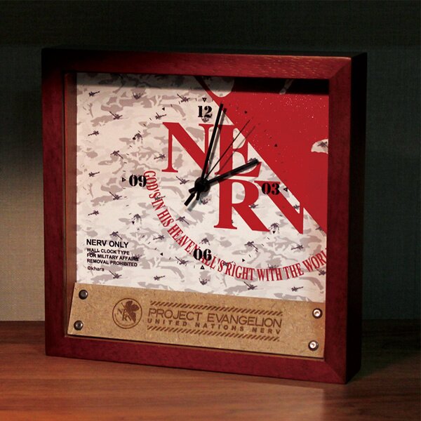 Evangelion Clock - NERV Model - Tokyo Otaku Mode (TOM)