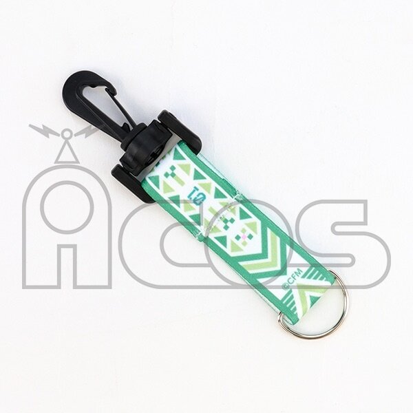 Vocaloid Hatsune Miku Belt Keychain w/ Carabiner (Art by Kei Mochizuki ...