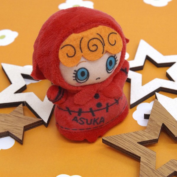Puppela Evangelion Asuka Finger Puppet Plush - Tokyo Otaku Mode (TOM)