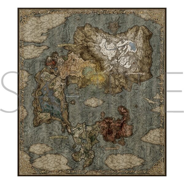 Elden Ring Handkerchief MAP - Tokyo Otaku Mode (TOM)