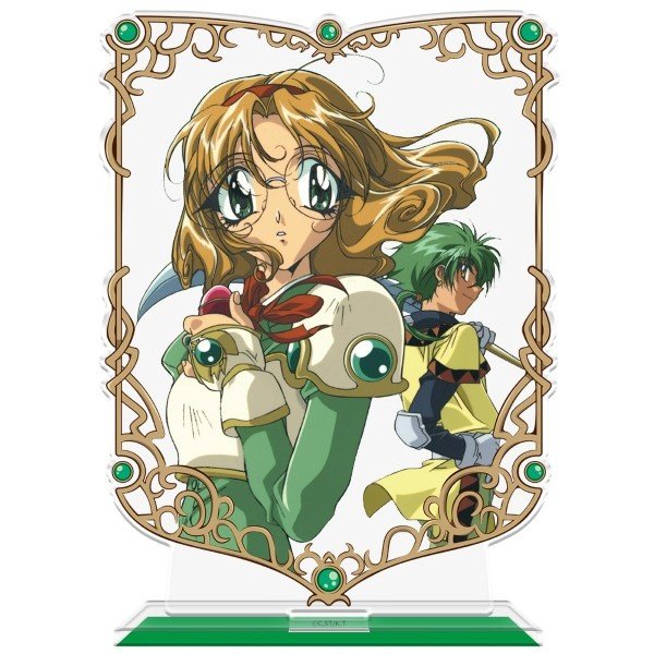 Magic Knight Rayearth Acrylic Chara Stand Fuu & Ferio: CLAMP - Tokyo ...