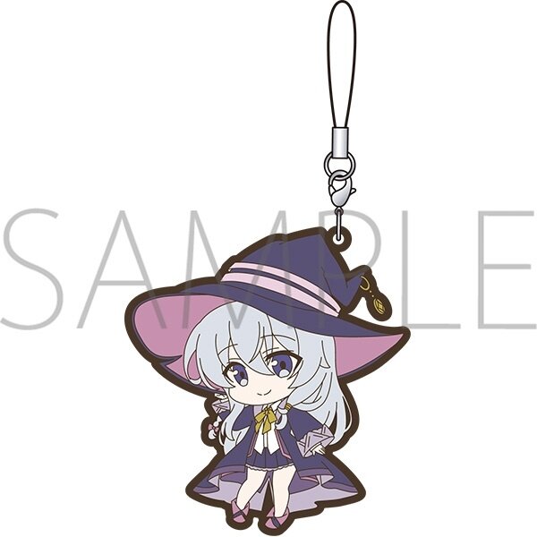 Wandering Witch: The Journey of Elaina Elaina: Witch's Hat Ver. Rubber ...