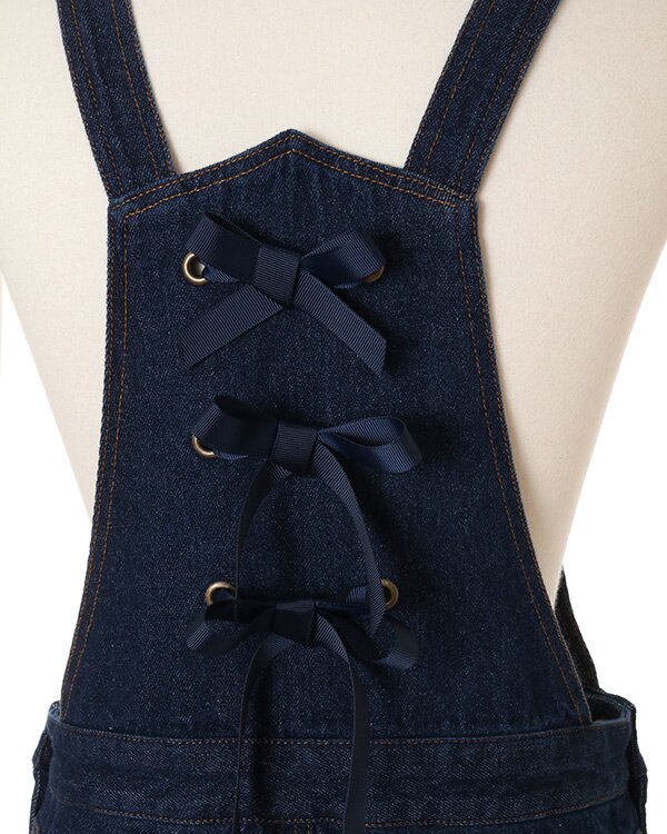 LIZ LISA Front String Denim Overalls - Tokyo Otaku Mode (TOM)