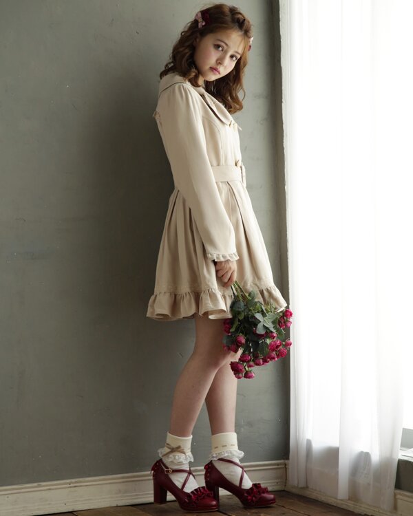 LIZ LISA Ribbon Collar Trench Coat - Tokyo Otaku Mode (TOM)