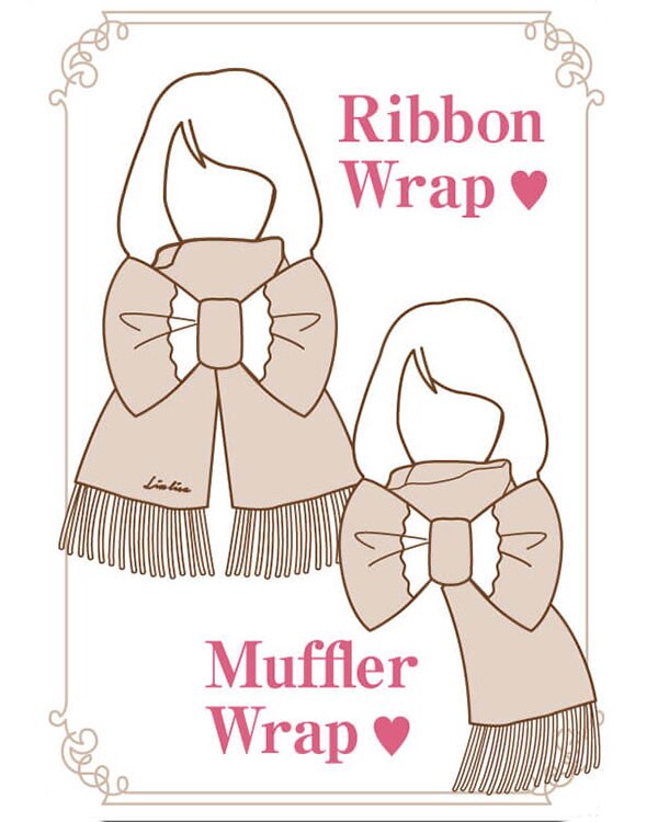 LIZ LISA Ribbon Checkered Stole - Tokyo Otaku Mode (TOM)