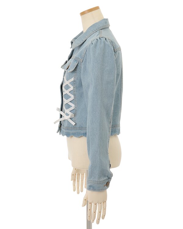 LIZ LISA Scalloped Denim Jacket: LIZ LISA - Tokyo Otaku Mode (TOM)