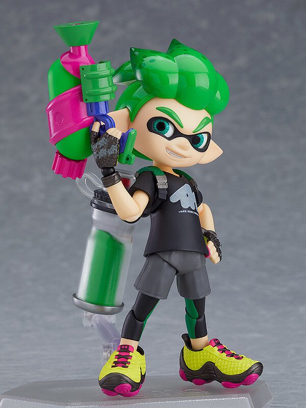 figma [Splatoon] Inkling Boy: DX Edition: Good Smile Company - Tokyo ...