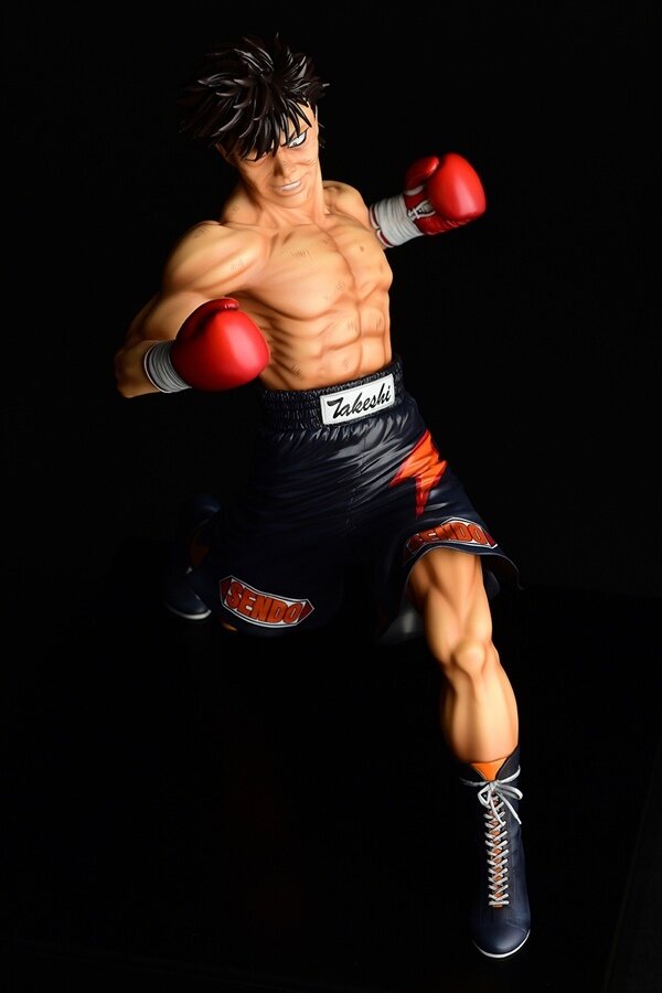 Hajime no Ippo Takeshi Sendou: Finish Blow Damage Ver. Non-Scale Figure ...
