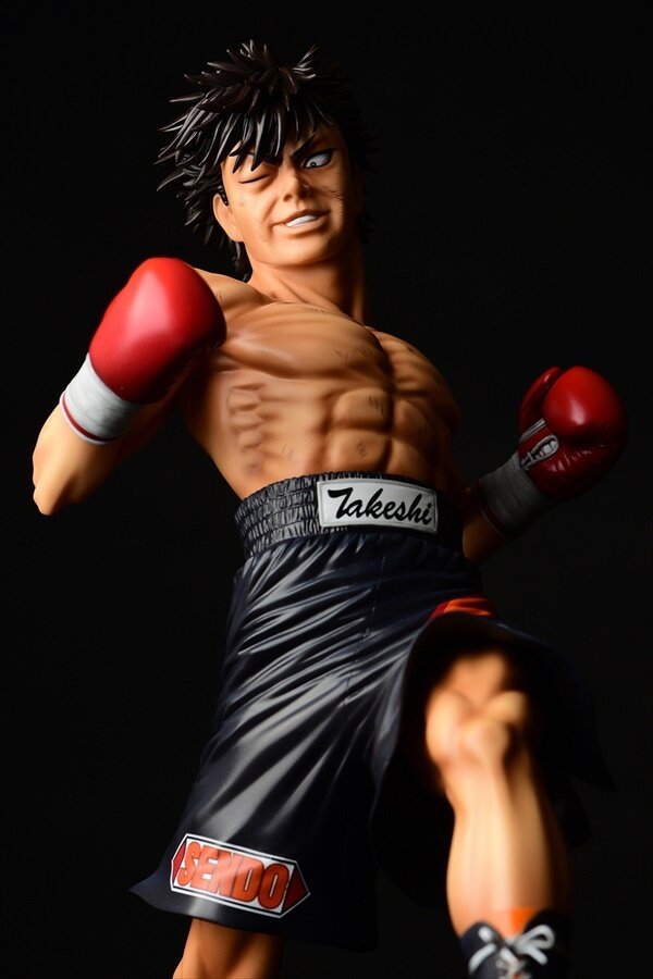 Hajime no Ippo Takeshi Sendou: Finish Blow Damage Ver. Non-Scale Figure ...