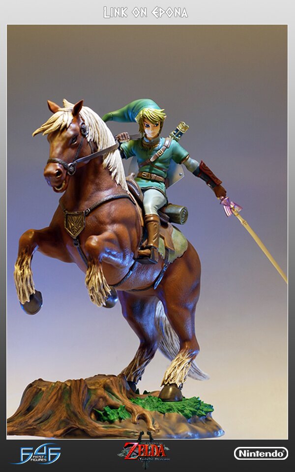 Link on Epona: First 4 Figures - Tokyo Otaku Mode (TOM)