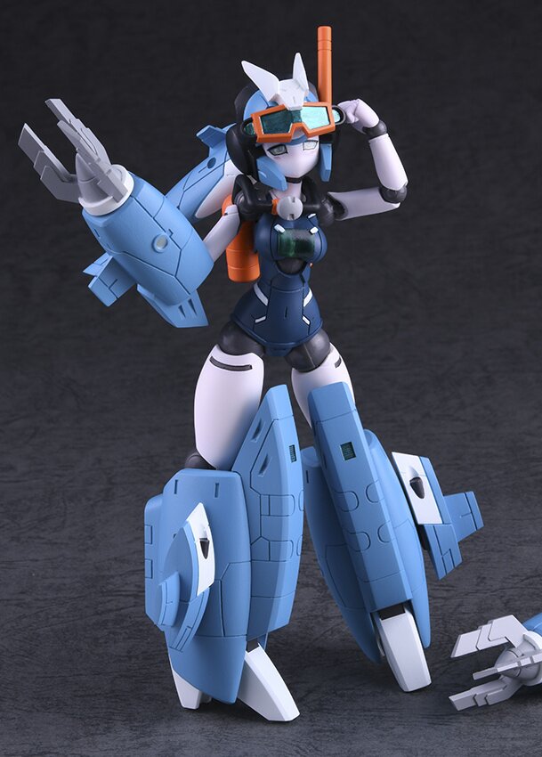 Robot Neoanthropinae Polynian Motoroid Mallillin Non-Scale Figure ...