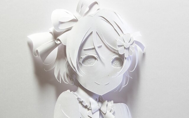 These Paper Sculptures Are Amazing! Love Live! Characters Reimagined ...