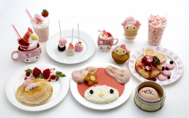 What Does Pink Curry Taste Like? The Café Menu for My Melody’s 40th ...