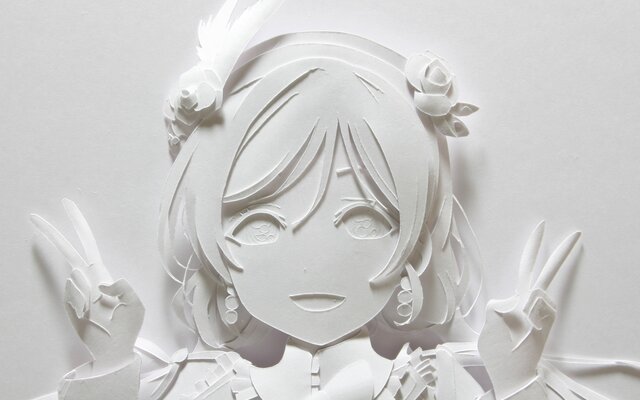 These Paper Sculptures Are Amazing! Love Live! Characters Reimagined ...