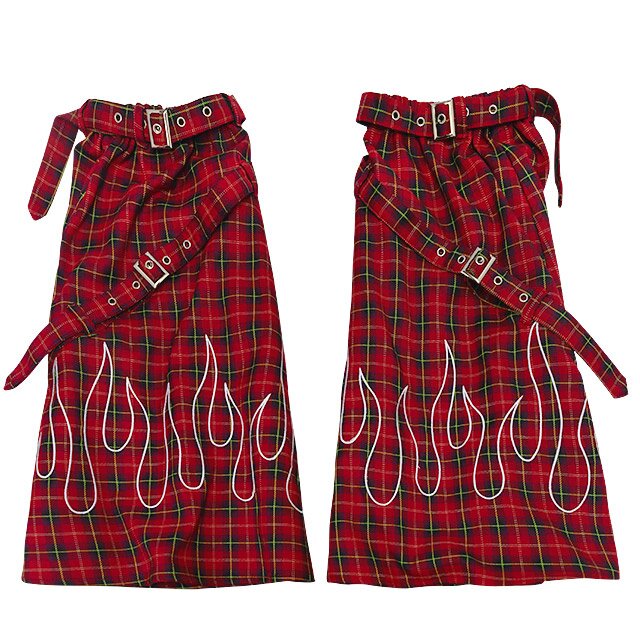 LISTEN FLAVOR Fire Belt Leg Covers - Tokyo Otaku Mode (TOM)