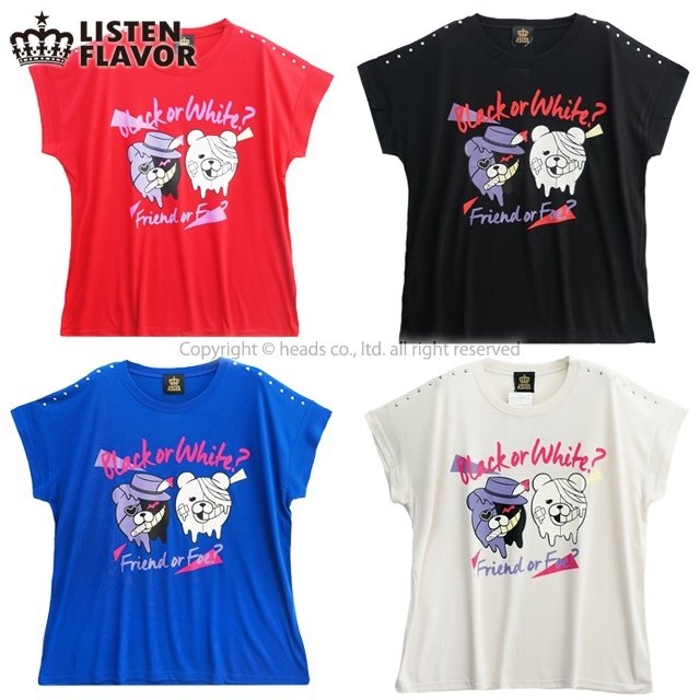 LISTEN FLAVOR Shirokuma & Kurokuma Top - Tokyo Otaku Mode (TOM)
