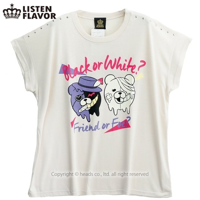 LISTEN FLAVOR Shirokuma & Kurokuma Top - Tokyo Otaku Mode (TOM)