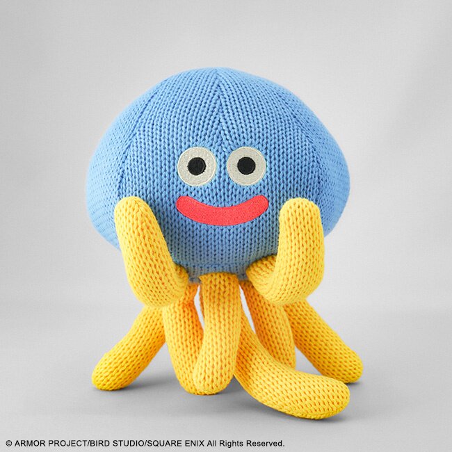 Dragon Quest Smile Slime Healslime Bendable Knitted Plushie (Re-run ...