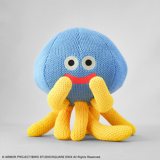 Dragon Quest Smile Slime Healslime Bendable Knitted Plushie (Re-run ...