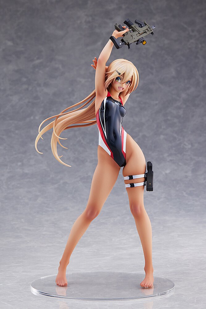 Arms Note Kouhai-chan of the Swim Team: Red Line Swimsuit Ver. 1/7 Scale Figure - Tokyo Otaku ...