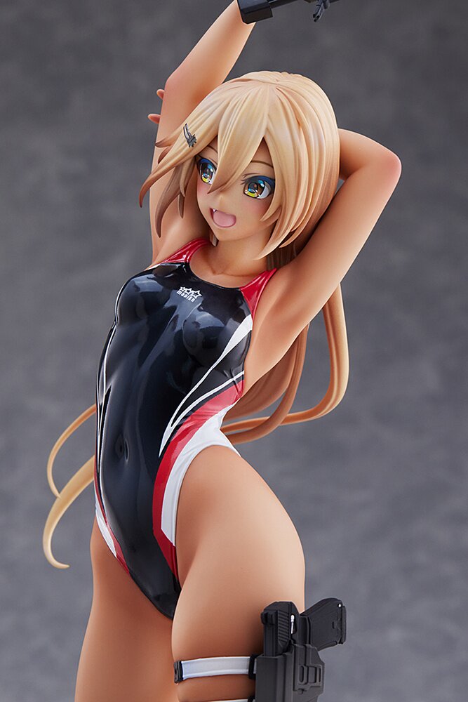 Arms Note Kouhai-chan of the Swim Team: Red Line Swimsuit Ver. 1/7 Scale Figure - Tokyo Otaku ...