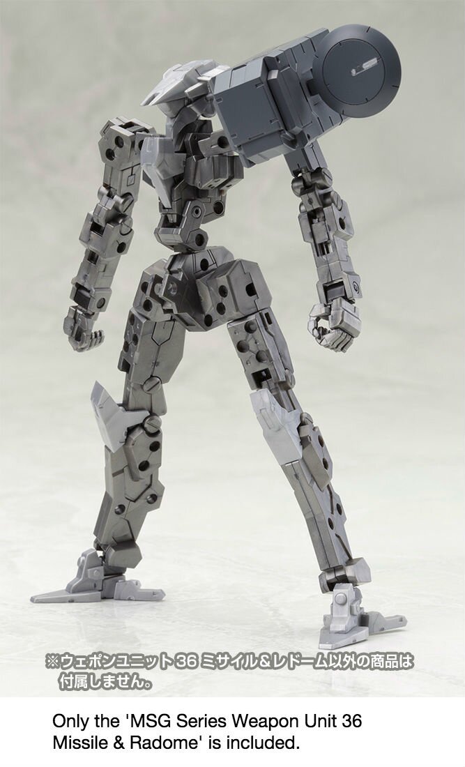 MSG Series Weapon Unit 36: Missiles & Radome - Tokyo Otaku Mode (TOM)
