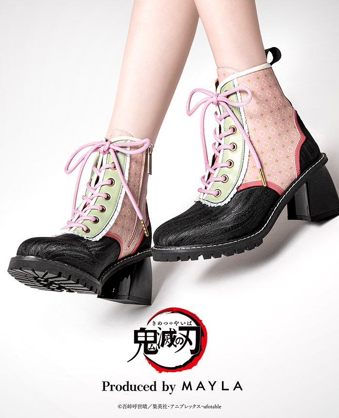 MAYLA Demon Slayer: Kimetsu no Yaiba Iconique Shoes Objet Boots Mitsuri ...